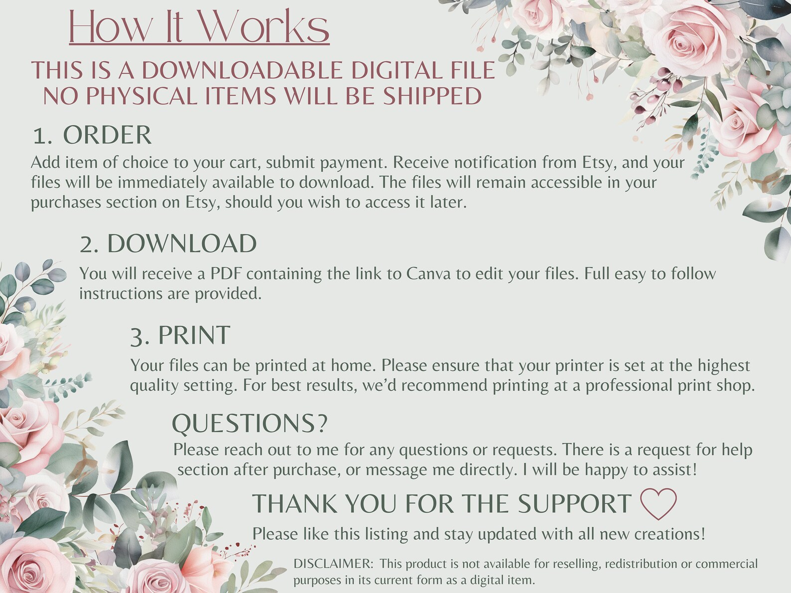 Editable Gift Tags, Editable Tag Template, Custom Gift Tags, Editable ...