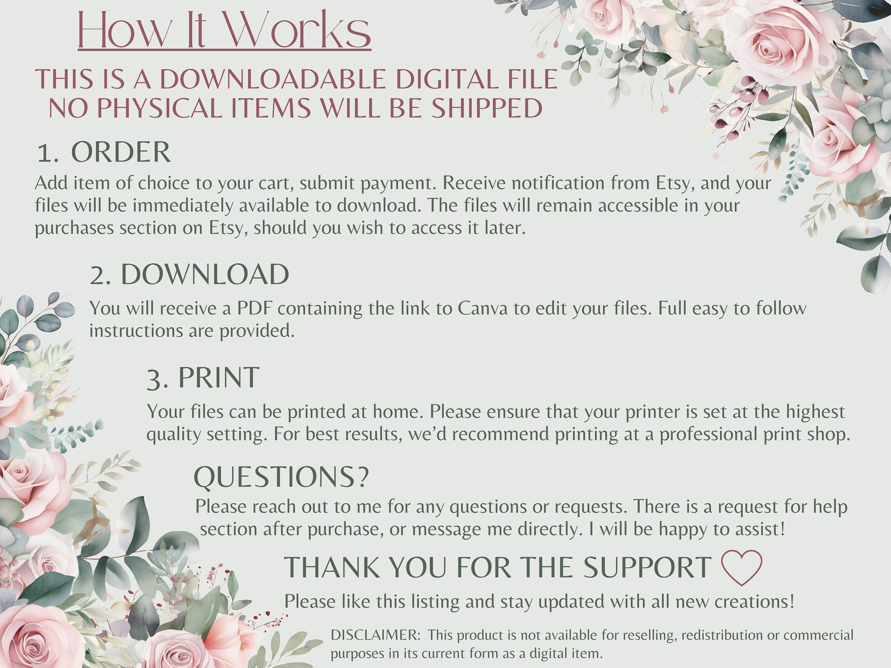 Editable Gift Tags, Editable Tag Template, Custom Gift Tags, Editable ...