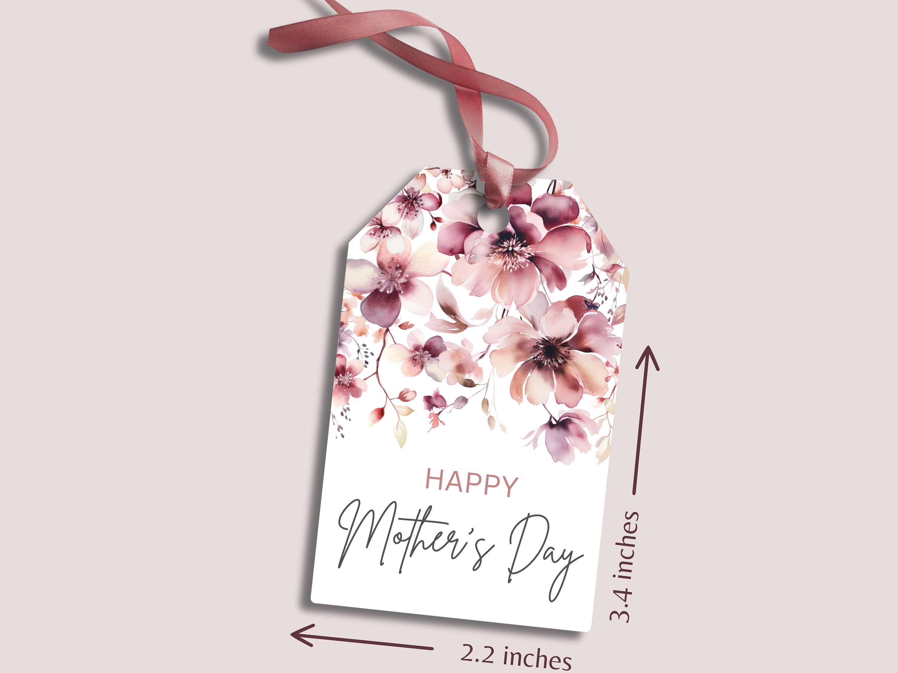 Mother's Day Gift Tag, Printable Gift Tag, Mother's Day Printable ...