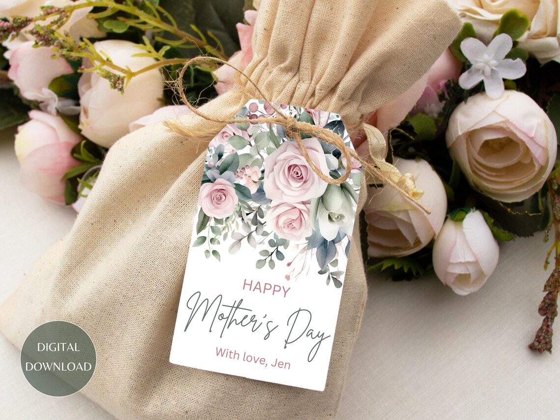 Editable Gift Tags, Editable Tag Template, Custom Gift Tags, Editable ...