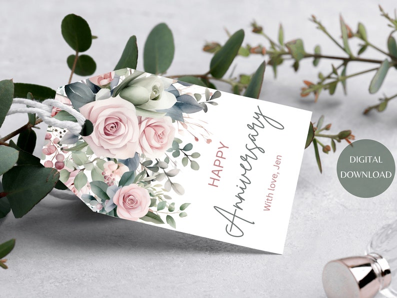 Editable Gift Tags, Editable Tag Template, Custom Gift Tags, Editable ...