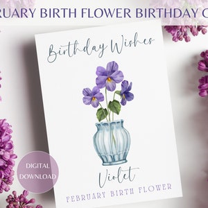 Birthday Card Printable, Birthday Card Downloadable, Happy Birthday ...