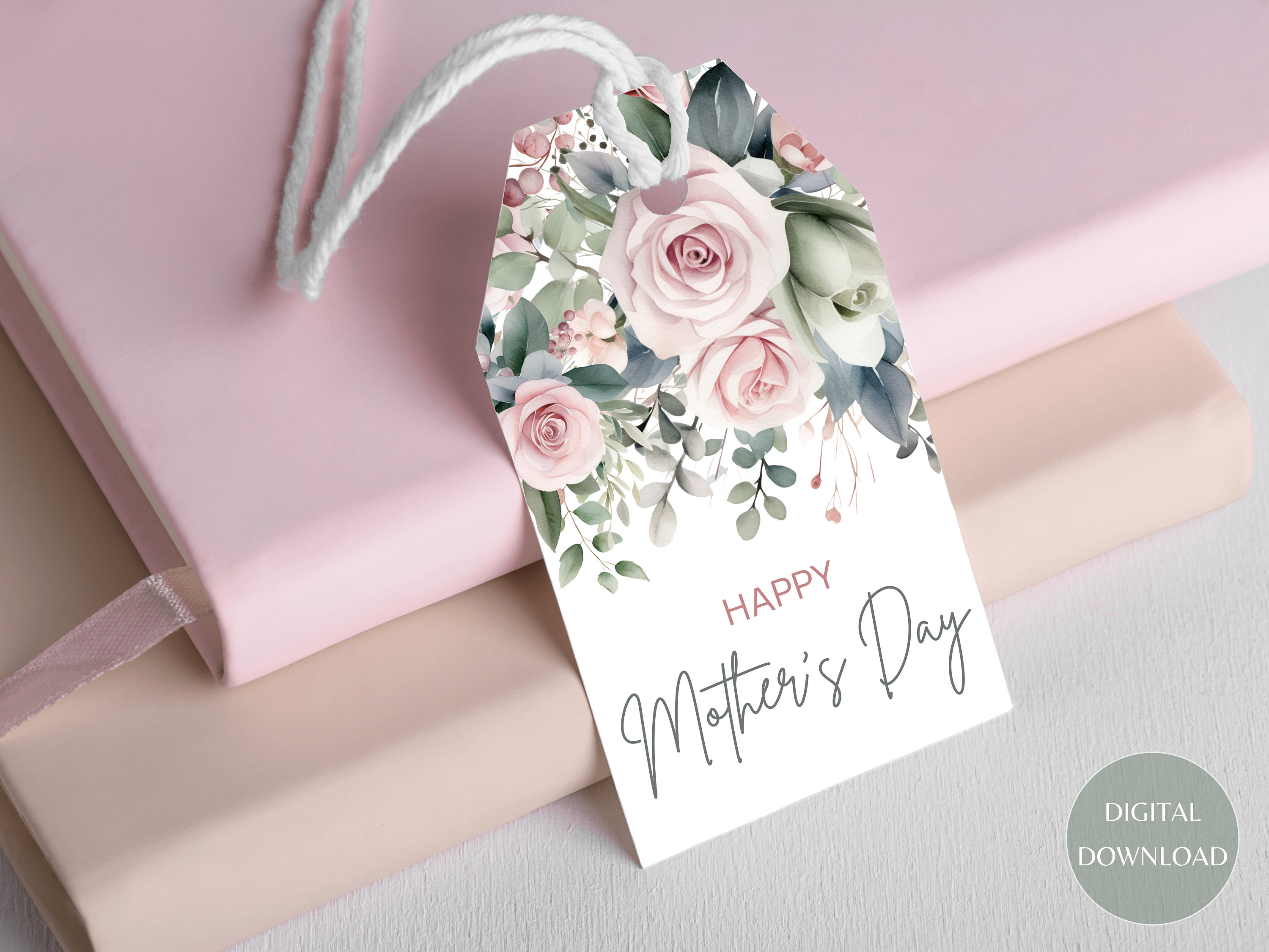 Mother's Day Gift Tag, Printable Gift Tag, Mother's Day Printable ...