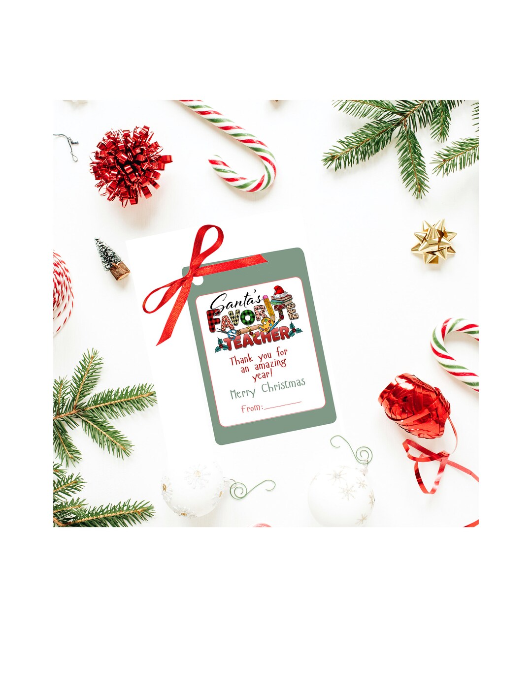 Teachers Gift Tags, Teachers Printable Gift Tags, School Teachers Thank ...