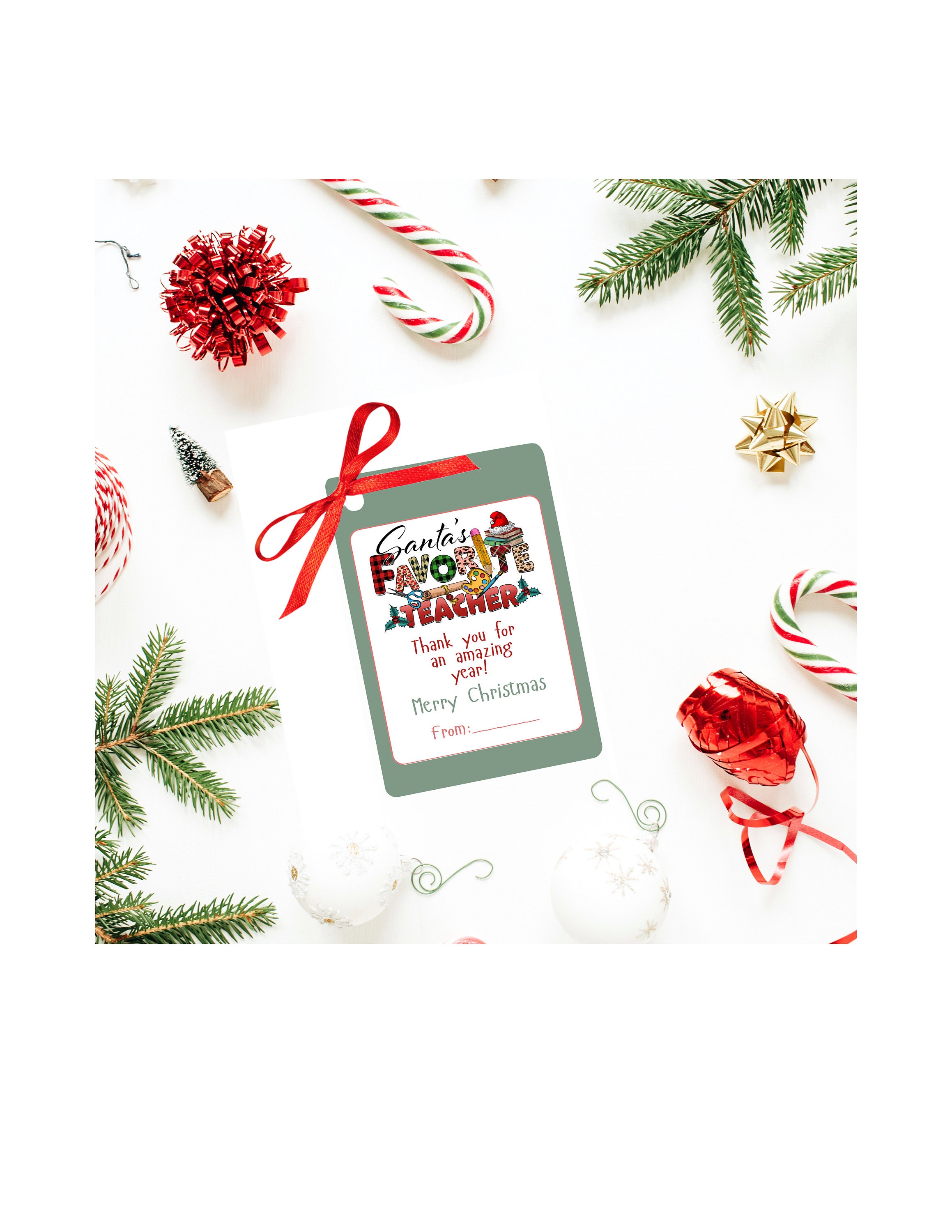 Teachers Gift Tags, Teachers Printable Gift Tags, School Teachers Thank ...