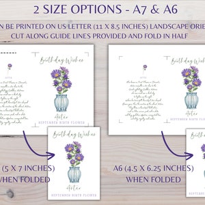 Birthday Card Printable, Birthday Card Downloadable, Happy Birthday ...