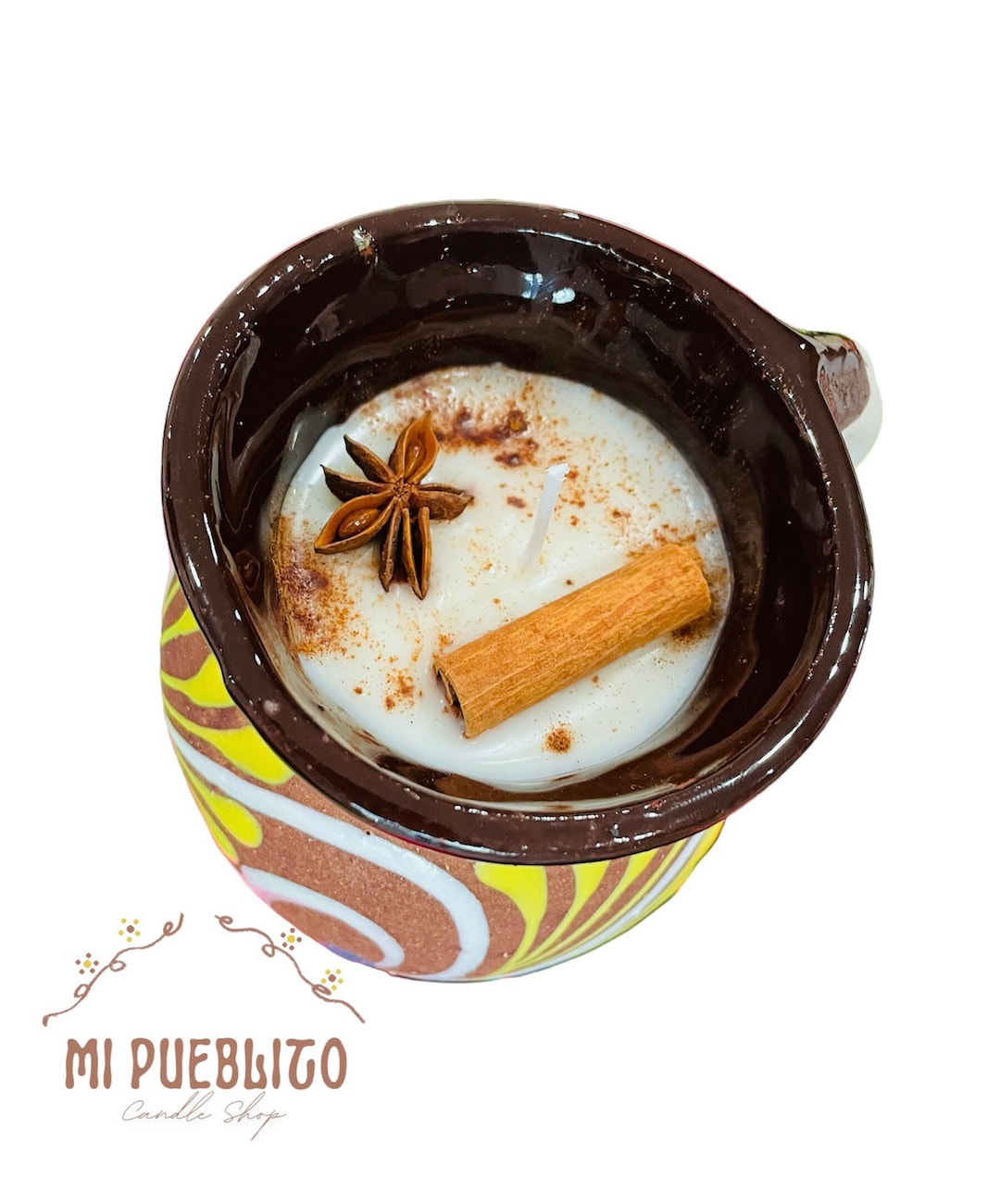 Handcradted Mexican Horchata Candle | the Original Mexican Artesania ...