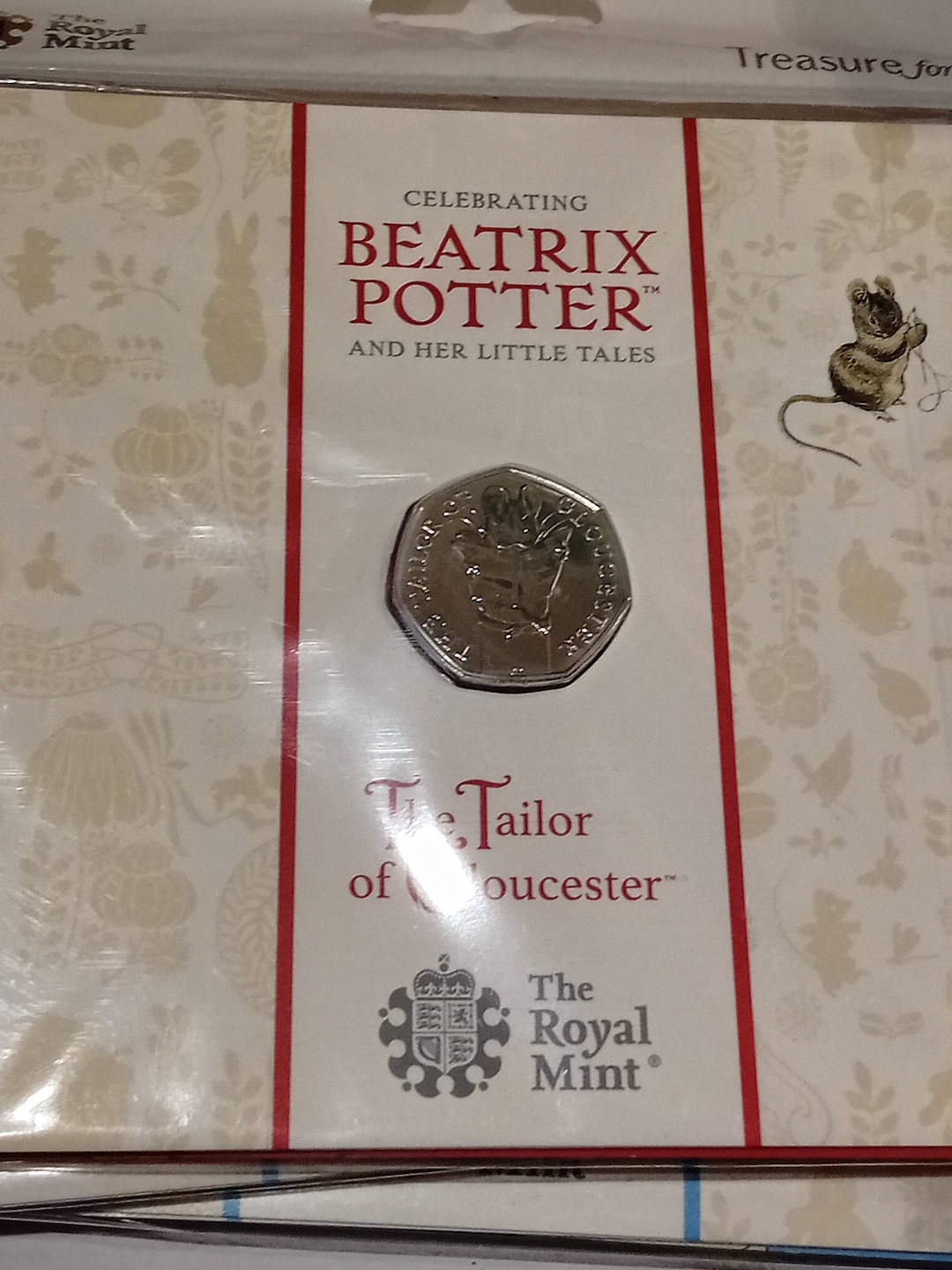 Beatrix Potter Fifty Pence. Full Range of 15 Designs in Variations ...