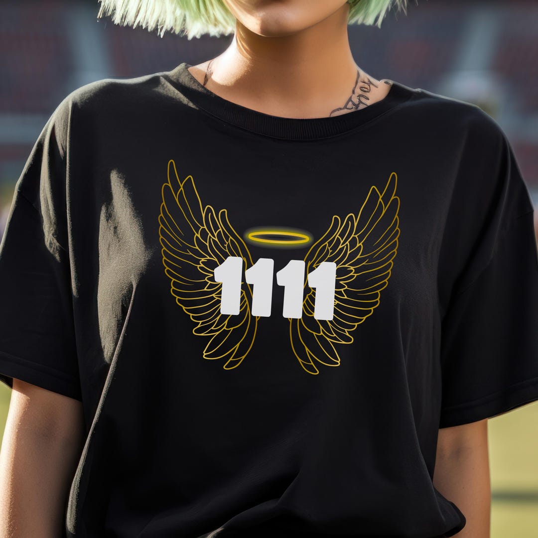 Personalized Angel Number T-shirt | Custom Graphic Tee | Perfect ...