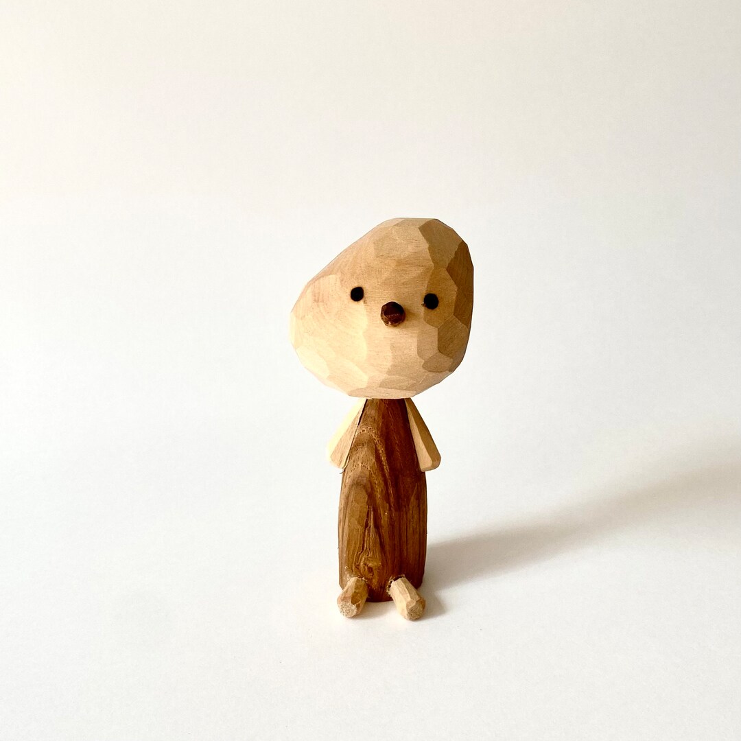 Handmade Wooden, Hand Carved Wood Figurine, Wood Gift - Etsy