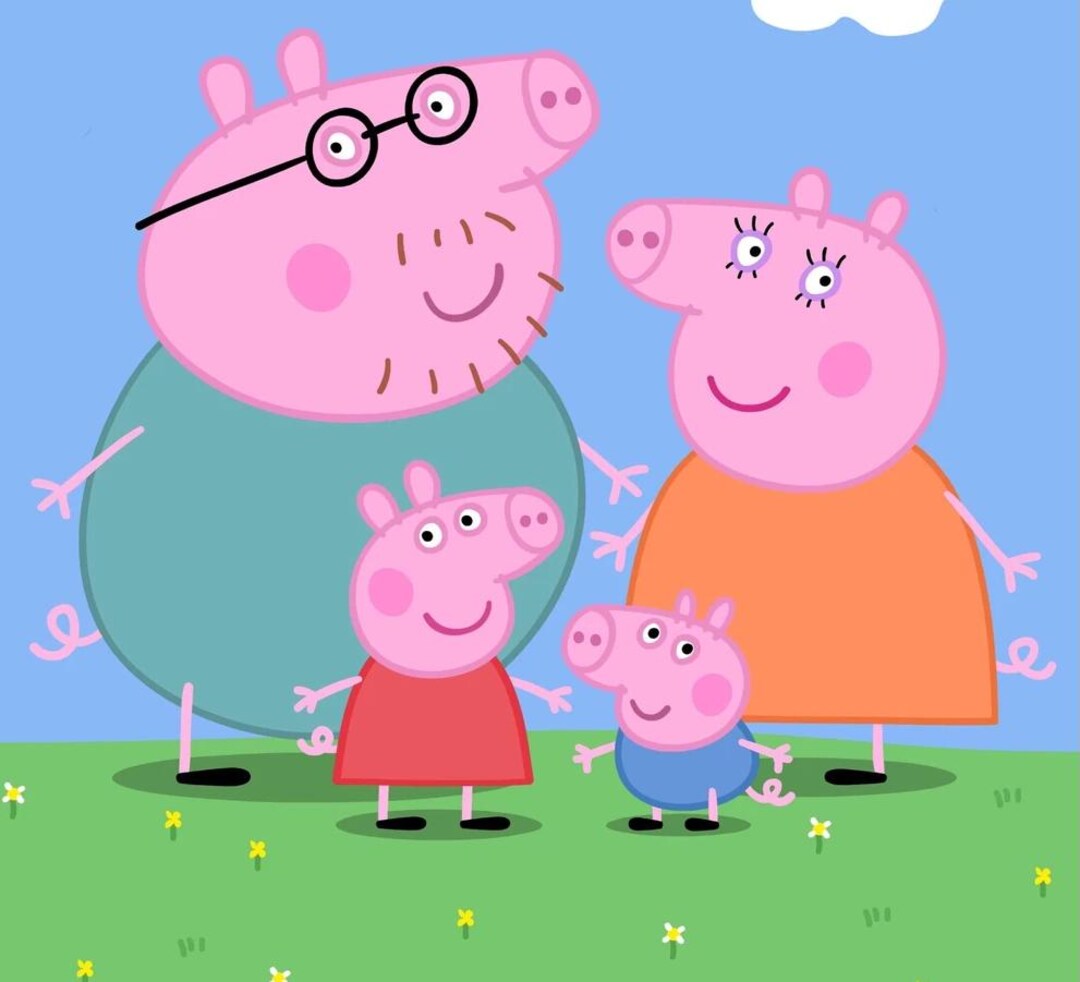 Peppa Pig Collection Coloring Book (56 Images) - Etsy