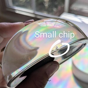 Durwin Rice New York Dome Paperweight With Antique Clock Face Signed ...