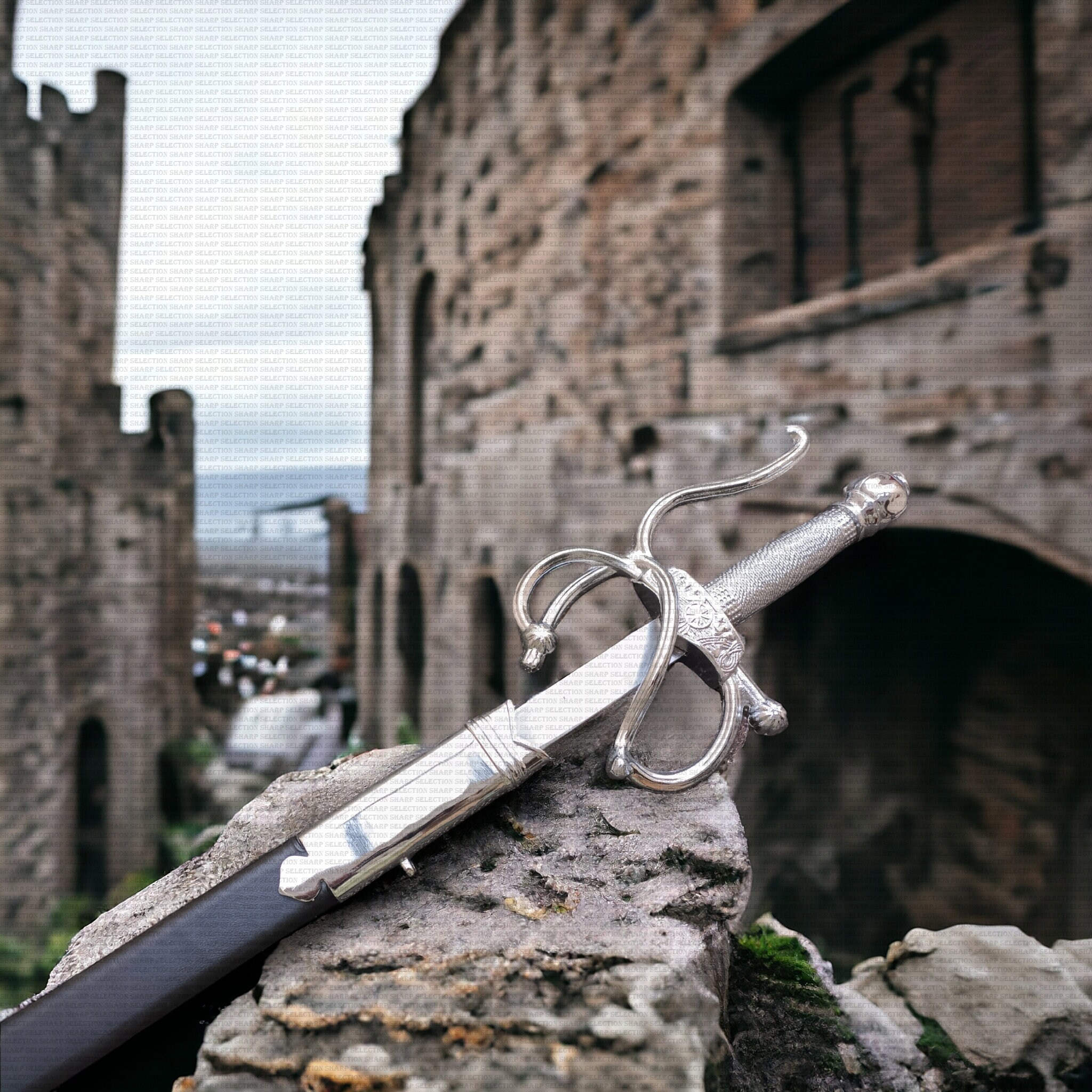 Handmade Zorro Rapier Sword With Scabbard Zorro Sword MEDIEVAL Viking ...