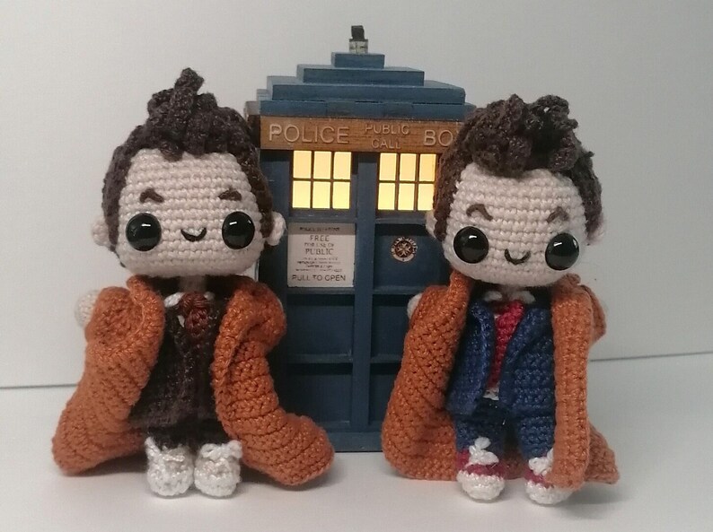 Tenth Doctor Crochet Pattern Doctor Who PDF Amigurumi - Etsy