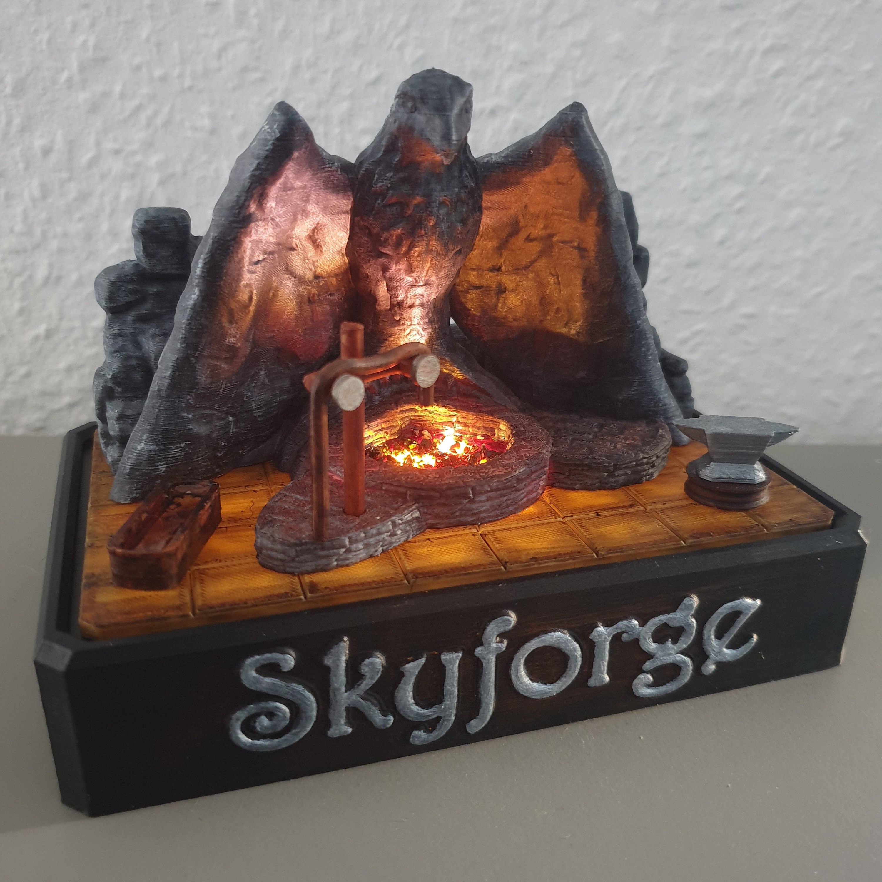 The Elder Scrolls Skyrim Skyforge Diorama STL Files for 3D Printing - Etsy