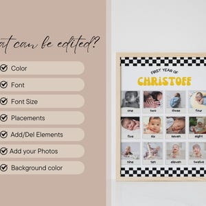 One Happy Dude Birthday Photo Board One Happy Dude Picture Board Retro ...