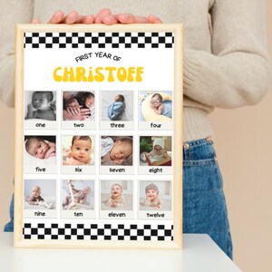 One Happy Dude Birthday Photo Board One Happy Dude Picture Board Retro ...