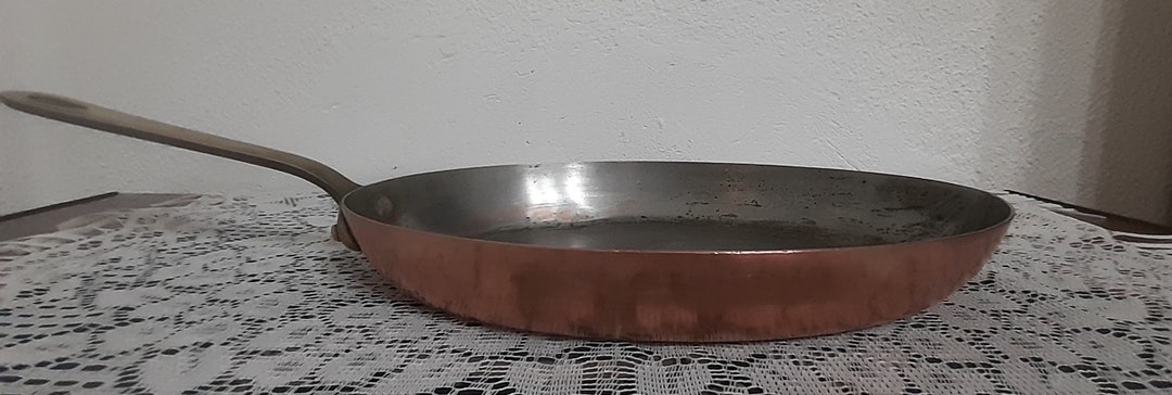 Oval Copper Frying Pan France - Etsy