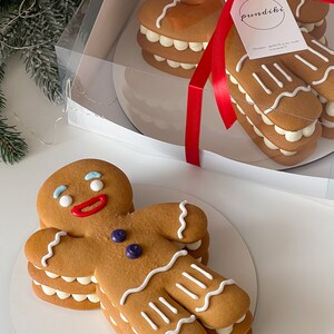 Gingerbread Man Cake Recipe - Etsy