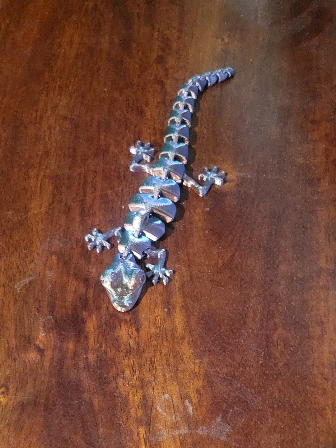 Articulated Lizard Keychain - 3d Printed - Etsy
