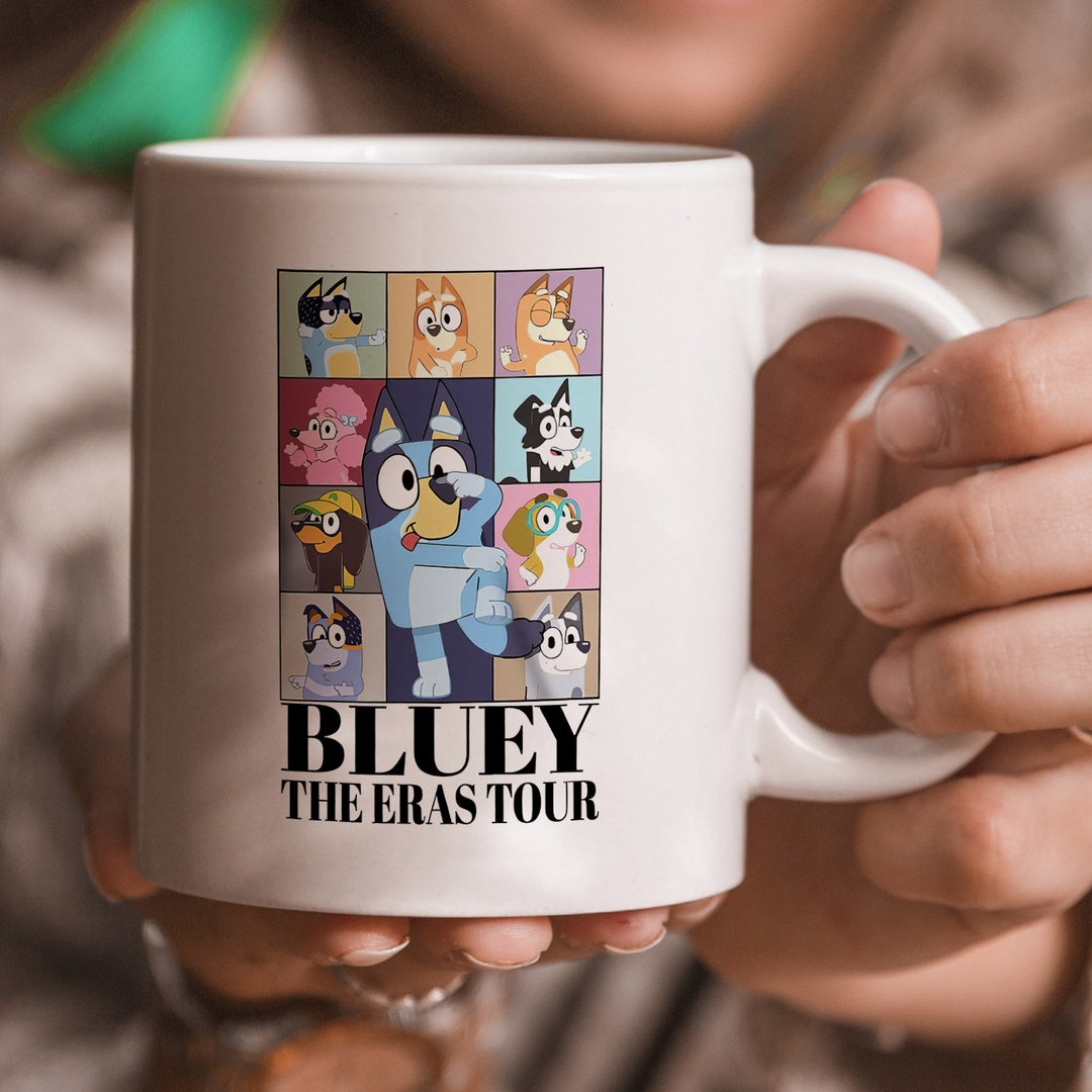 Bluey the Eras Tour Mug Bluey Mug Bluey Family Coffee Mug - Etsy