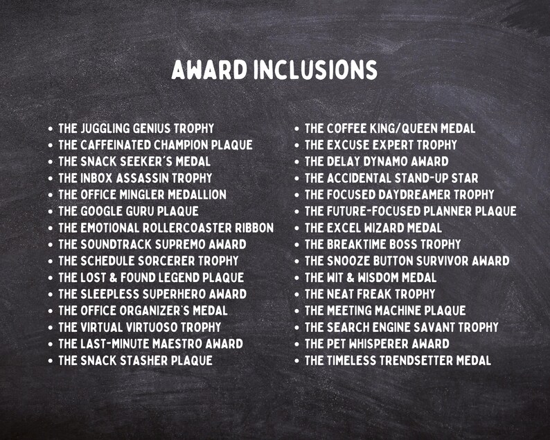 30 Funny Employee Recognition Awards, Funny Office Certificate ...