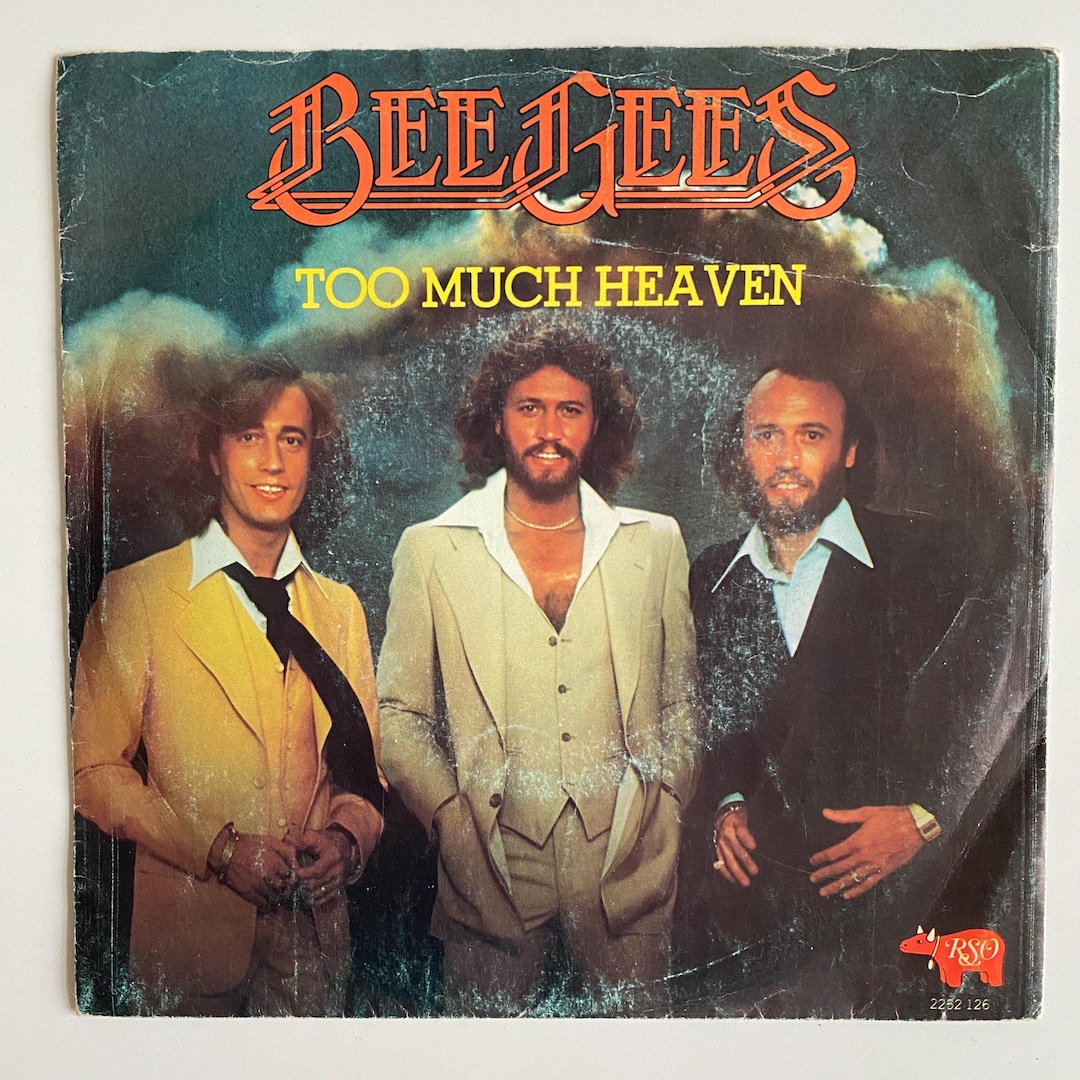 Bee Gees - Too Much Heaven - Vinyl Single Record - 1978 - Etsy