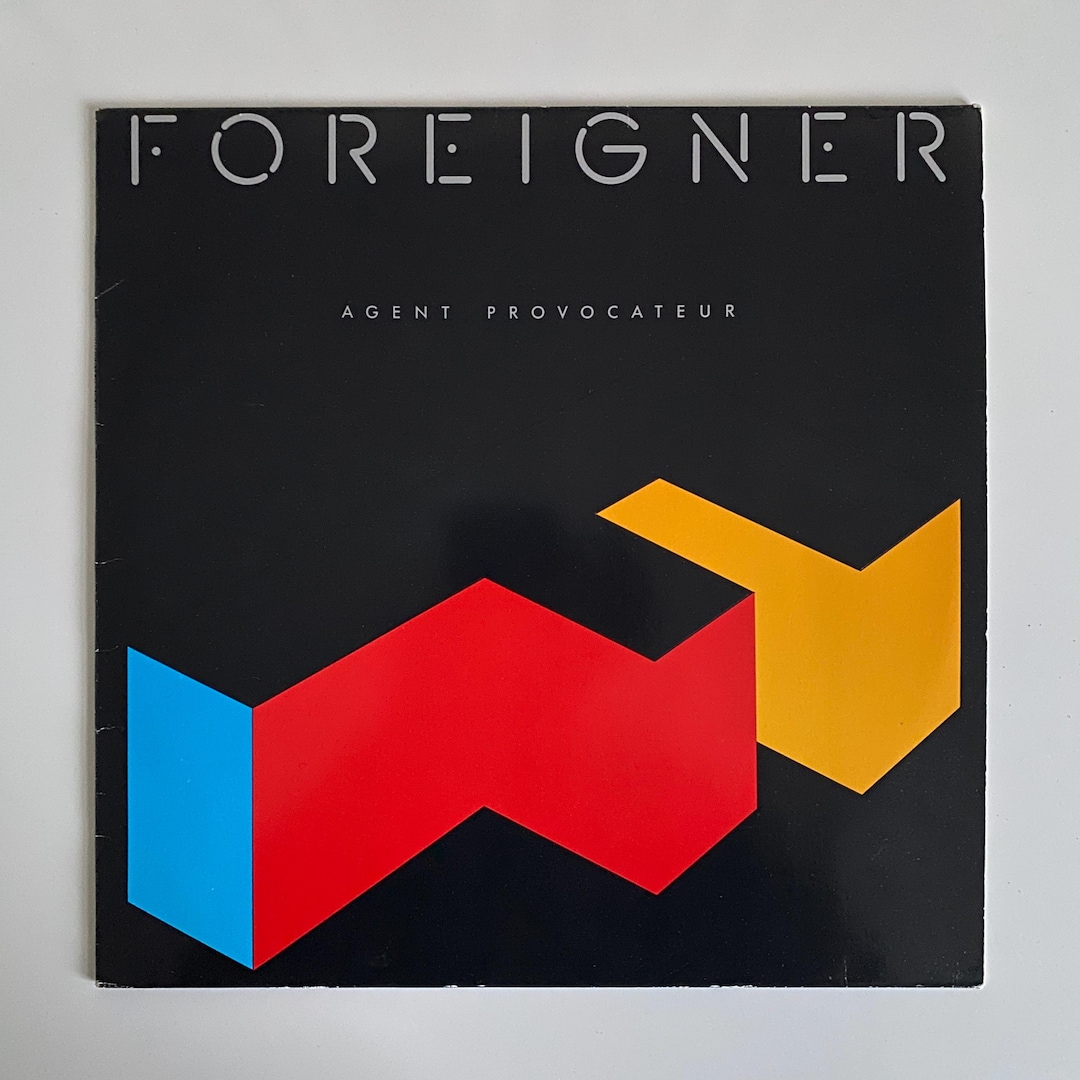 Foreigner - Agent Provocateur - Vinyl LP Record - 1984 - Etsy