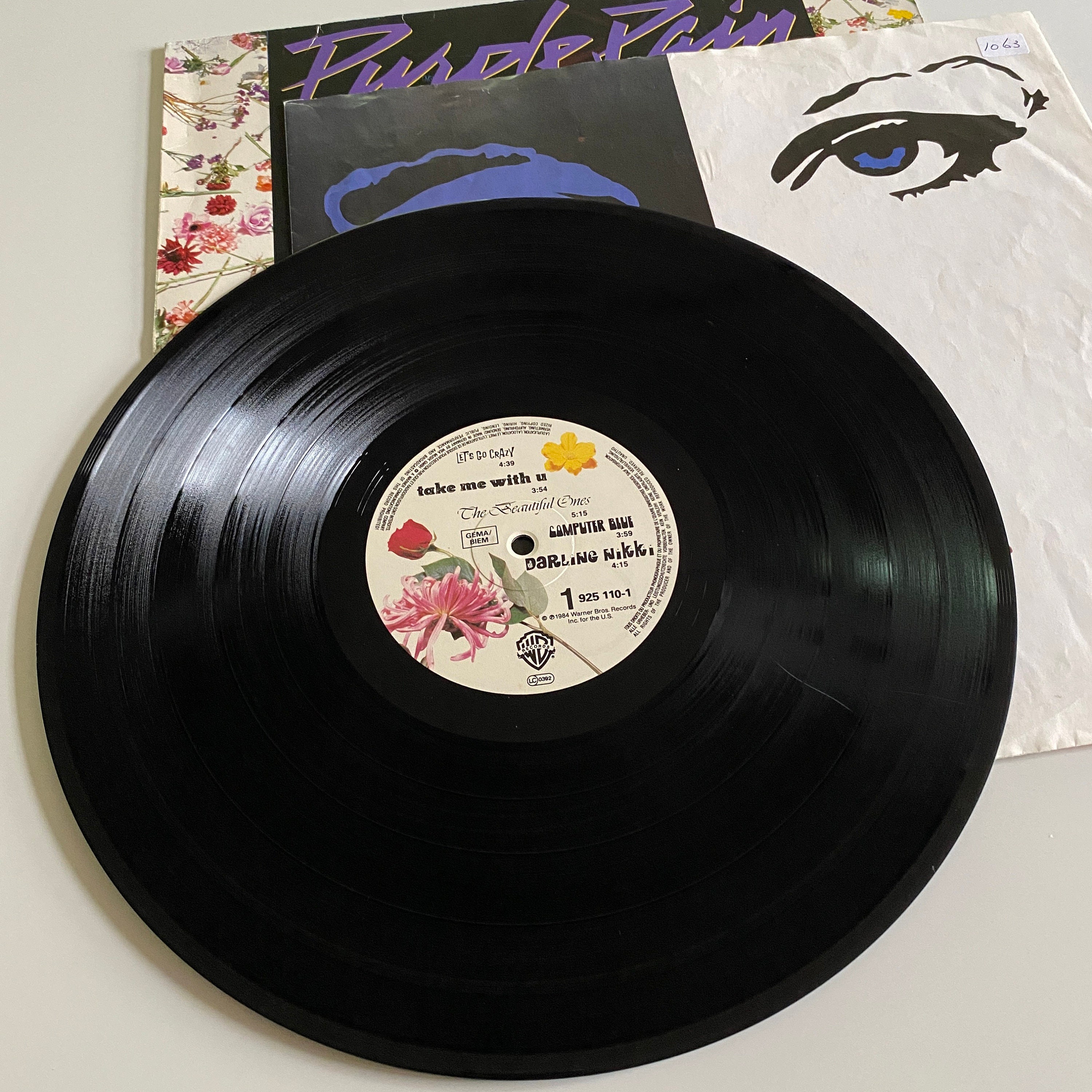 Prince Purple Rain Vinyl LP Record 1984 - Etsy