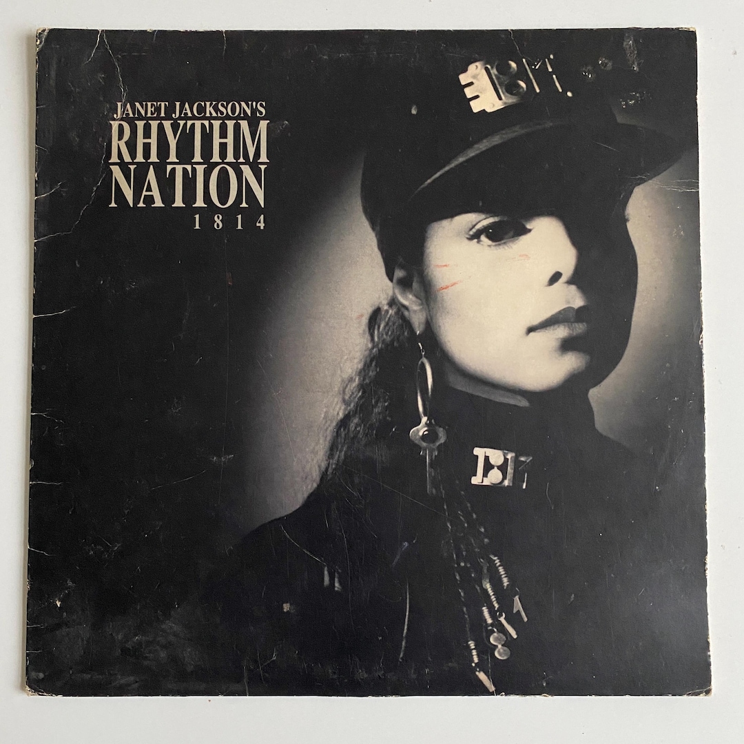 Janet Jackson - Rhythm Nation 1814 - Vinyl LP Record - 1989 - Etsy