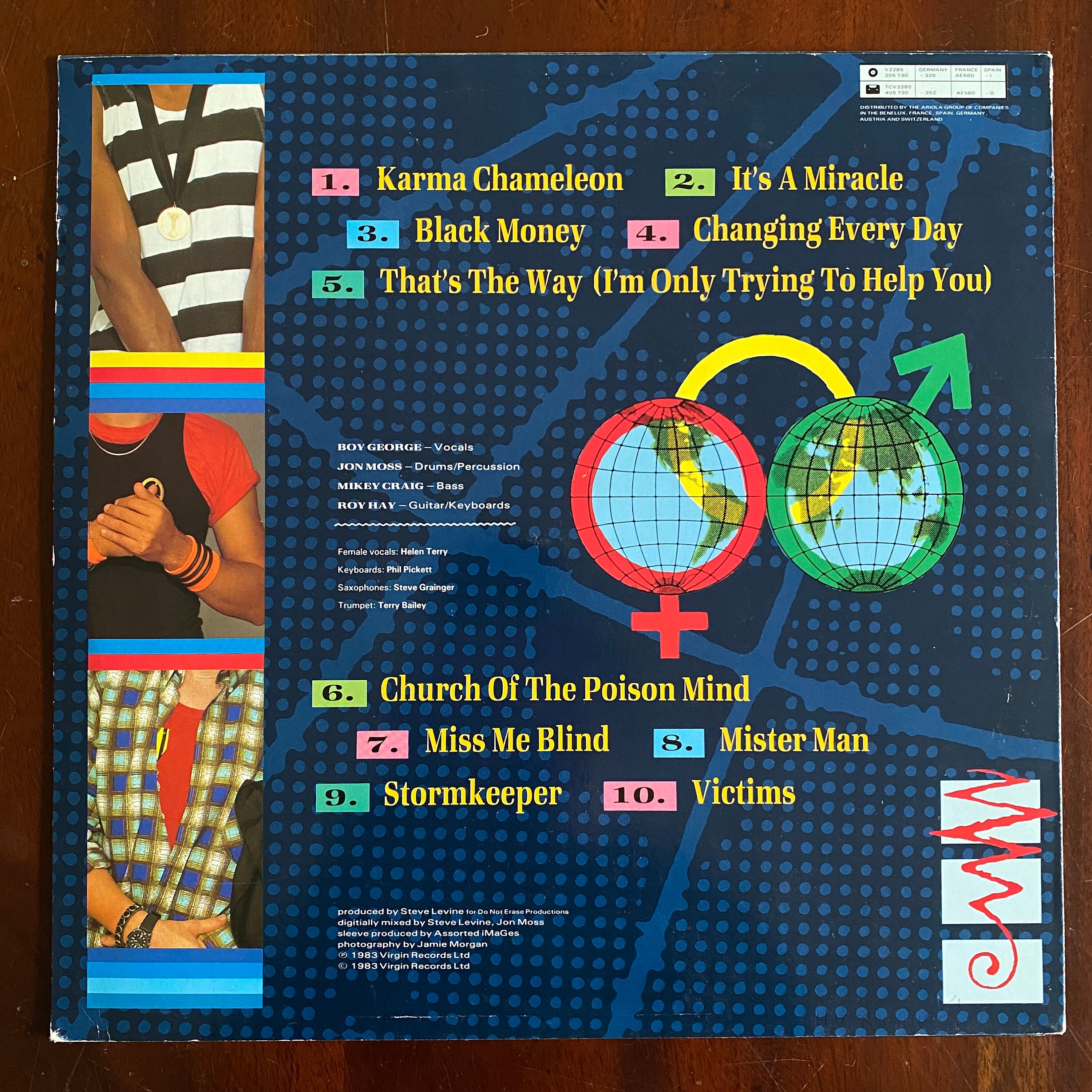 Culture Club Colour by Numbers Album Vinyl LP Record - Etsy