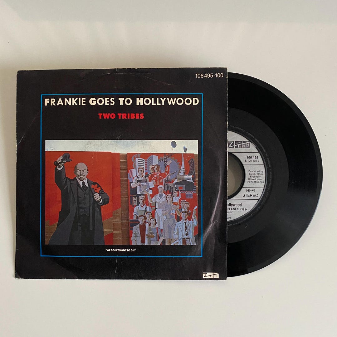 Frankie Goes to Hollywood - Two Tribes - Vinyl Single Record - 1984 - Etsy