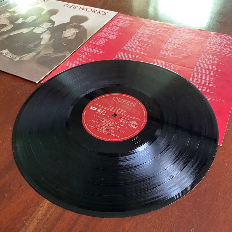Queen the Works Vinyl LP Record 1984 - Etsy