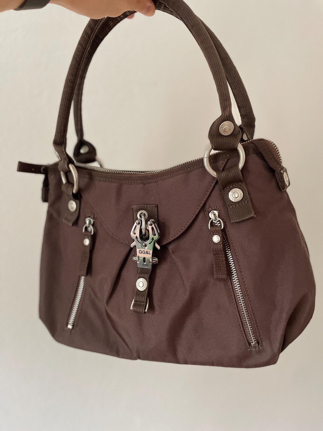 SALE Original George Gina Lucy Handbag Brown Bag GGL Handbag Ggl Bag ...