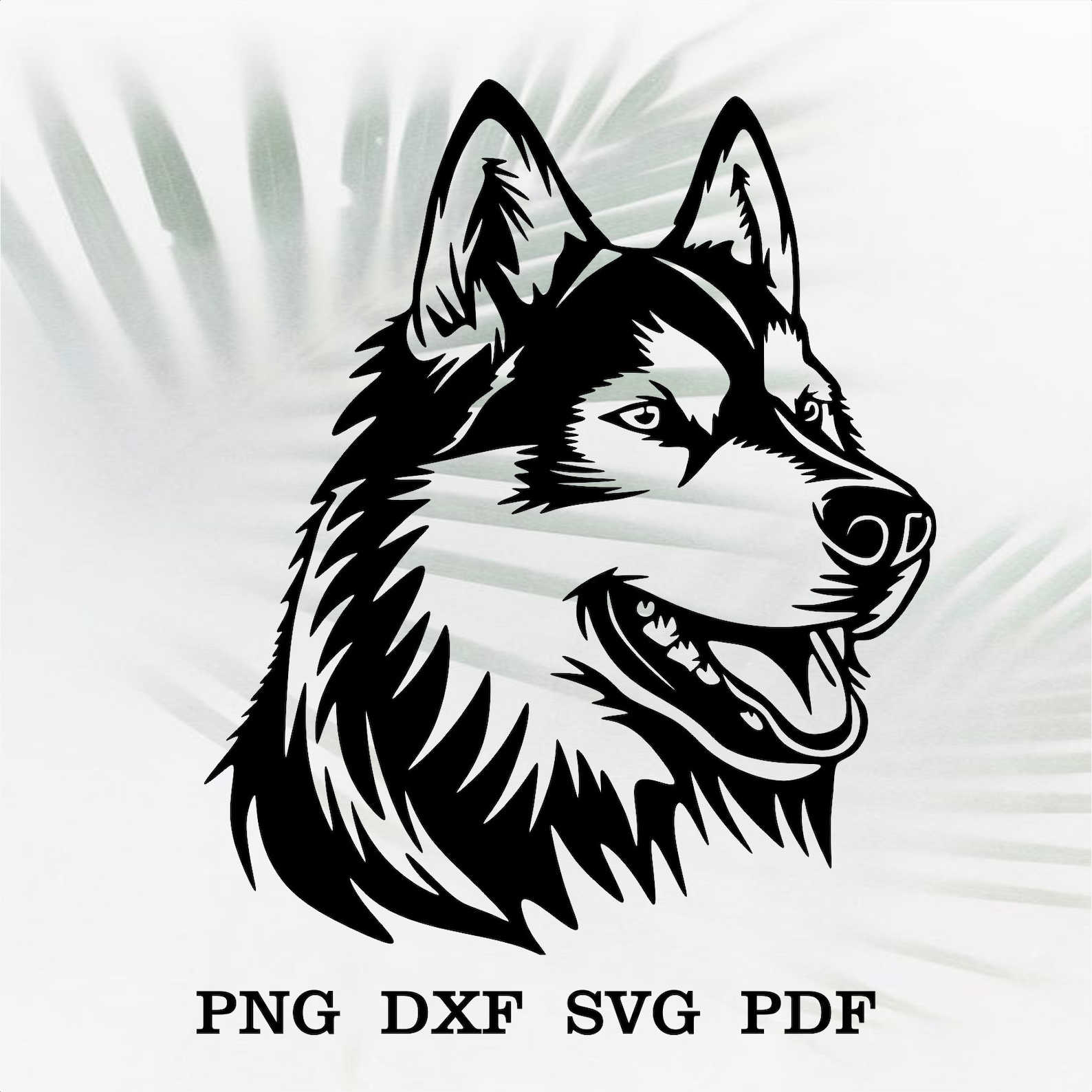 Husky SVG, Silhouettes Dxf, Siberian Husky SVG for Cricut, Dog Clipart ...
