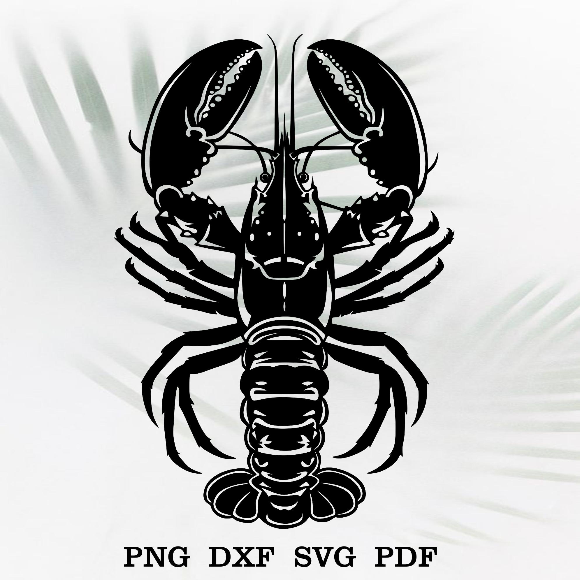 Lobster SVG , Lobster PNG, Lobster Vector Clipart, Lobster Clipart ...