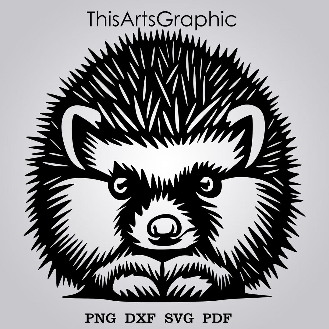 Hedgehogs Svg, Hedgehog Cut Files for Cricut, Dxf for Laser, Dxf Files ...