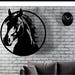 Horse Head Dxf Svg Png Files , Horse Wall Art Decor , Horses , Design ...