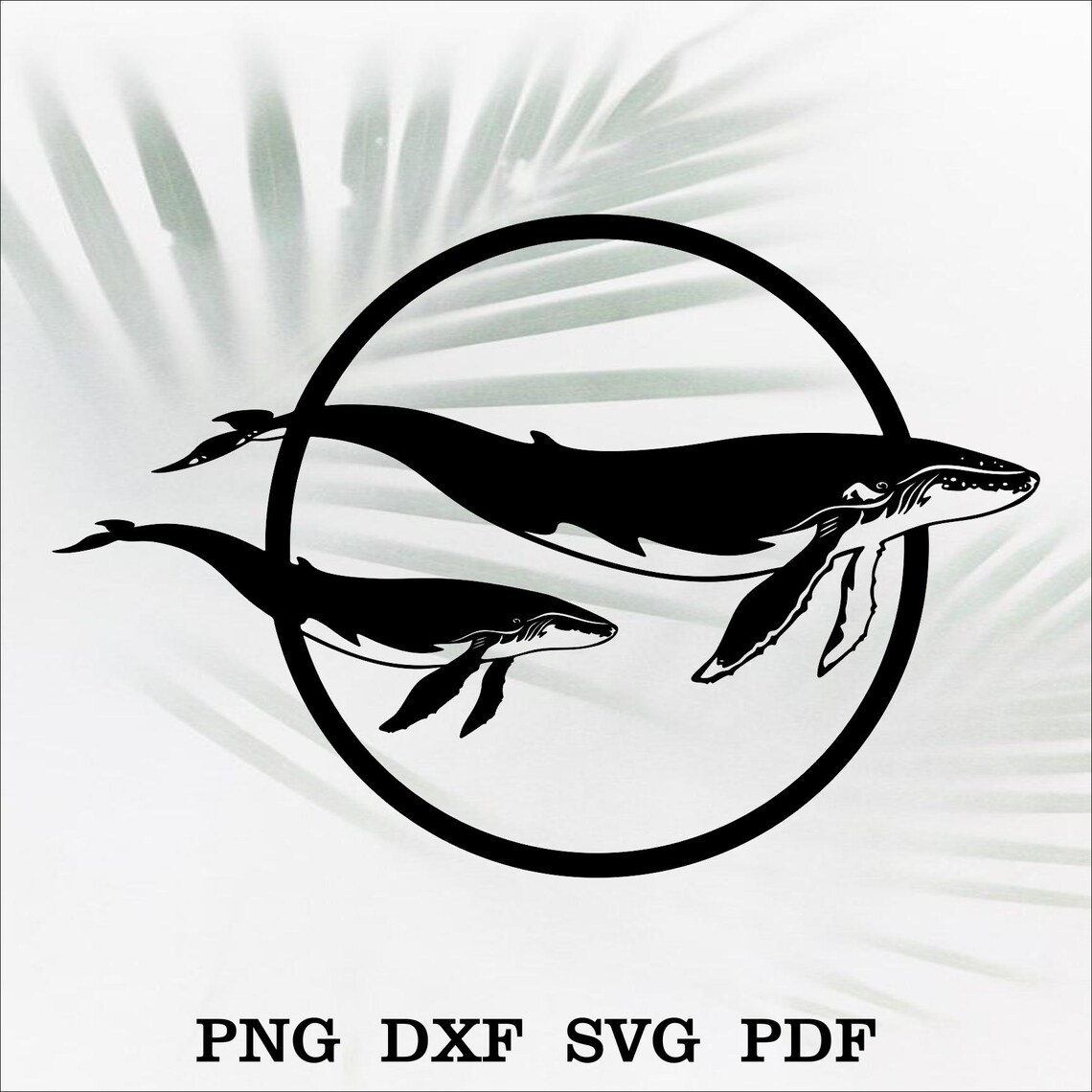 Blue Whale SVG DXF, Whale Cut File for Laser, Dxf for Plasma, Cnc File ...