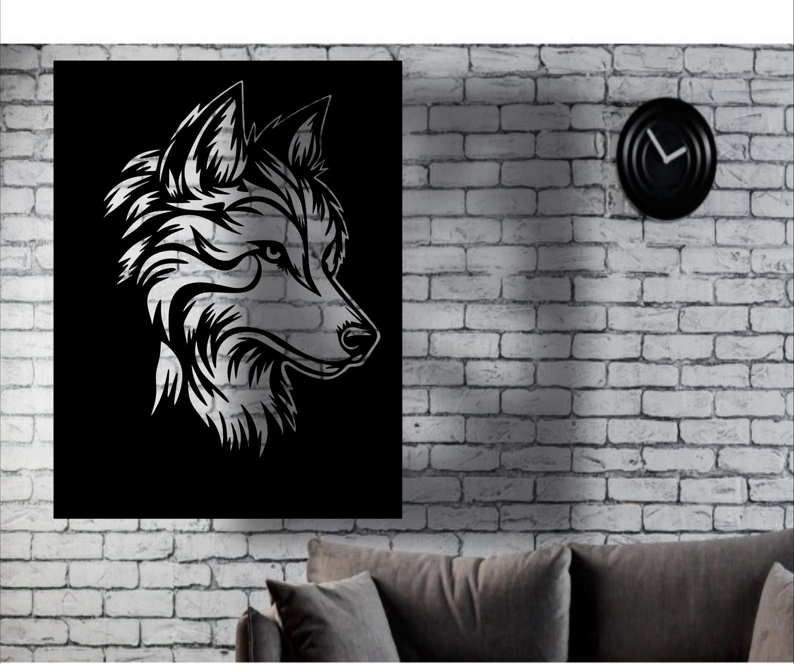 Wolf Cut File: Laser, Plasma, Cricut, CNC (digital Download) - Etsy