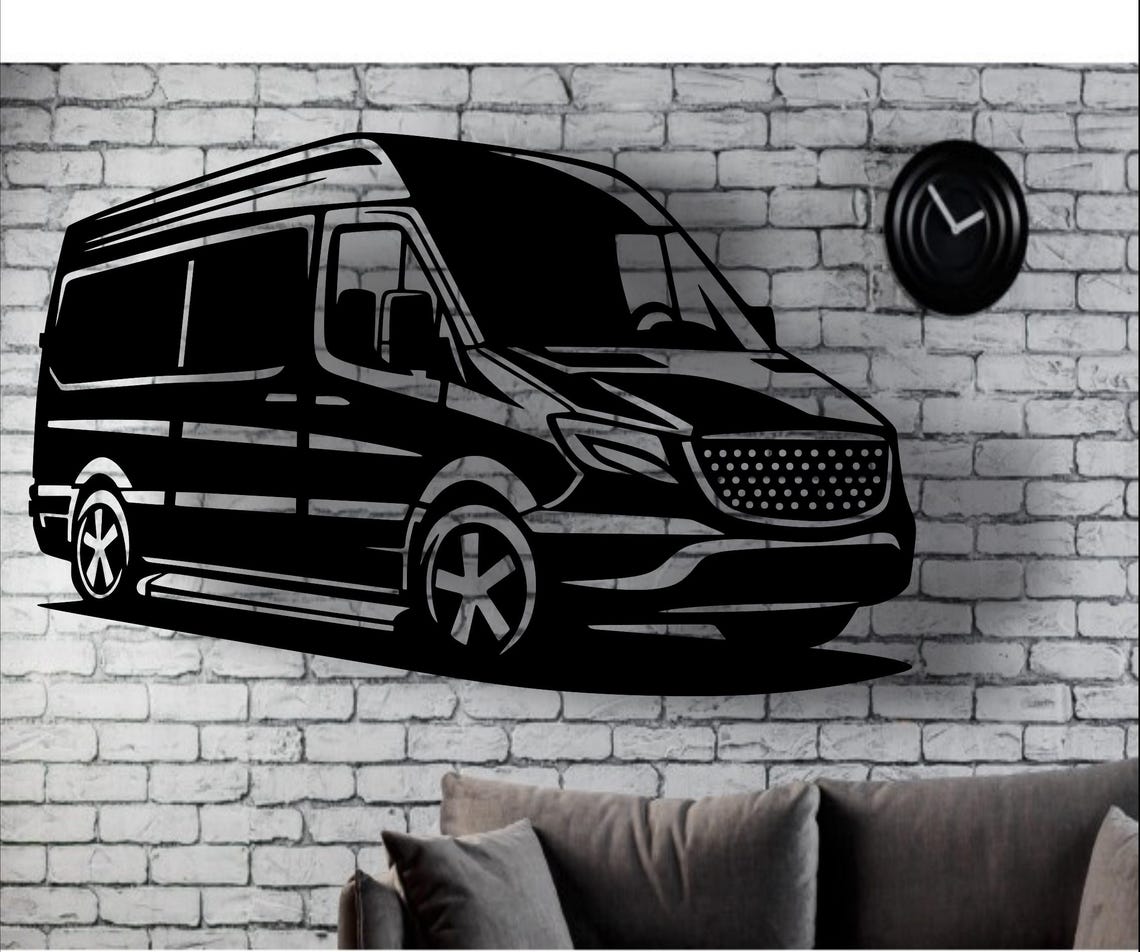 Delivery Van SVG File, Van Svg, Trucking Svg, Silhouette, Png, Cut File ...