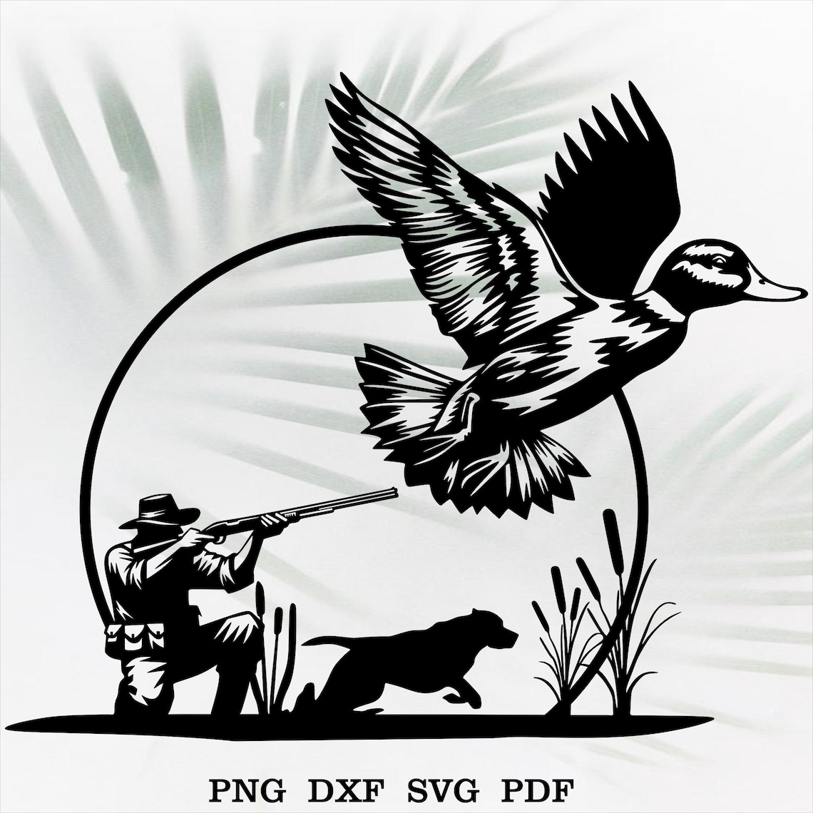 Duck Hunting SVG, Hunting Dog Monogram SVG, Hunting Season SVG, Hunting ...