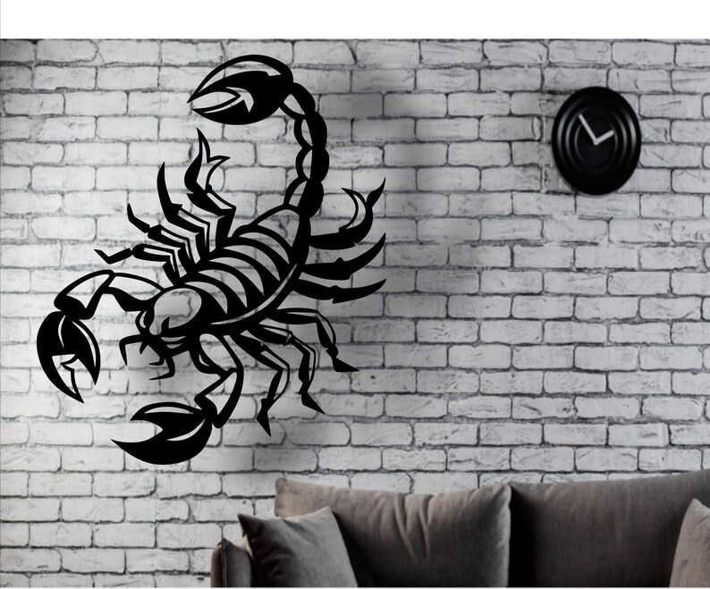 Scorpion SVG Clipart: Laser Cut File (digital Download) - Etsy