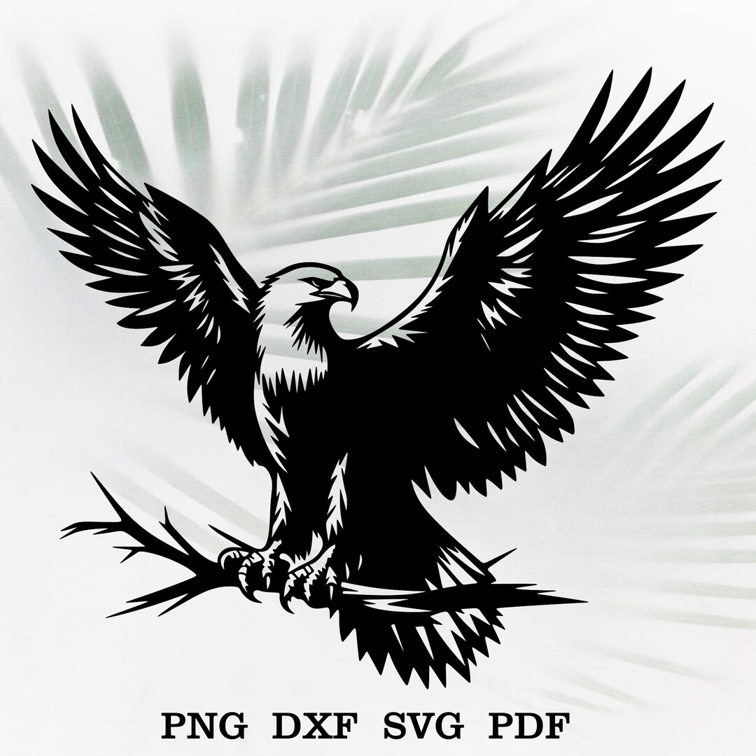 American Eagle SVG DXF: Laser Cut Vector Clipart (digital Download) - Etsy