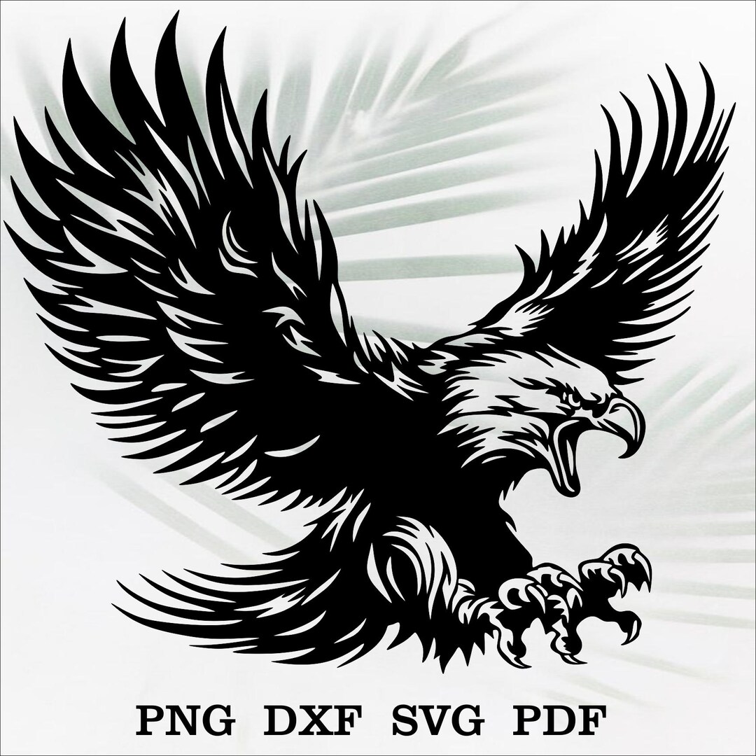 Eagle SVG, Eagle Dxf, SVG for Cricut, American Eagle Clipart, Vector ...