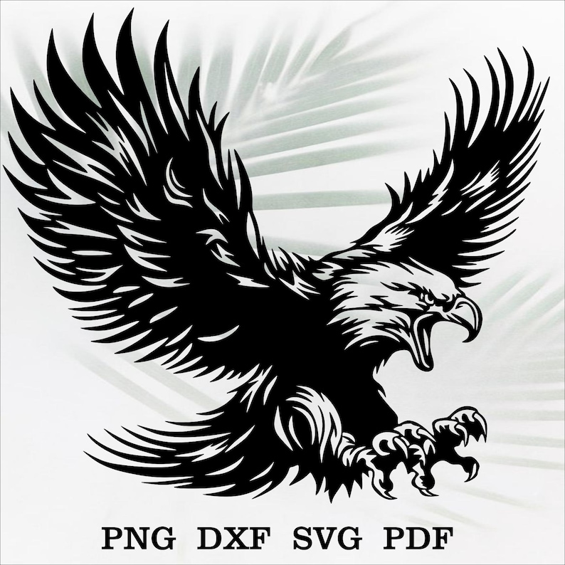 Eagle SVG, Eagle Dxf, SVG for Cricut, American Eagle Clipart, Vector ...