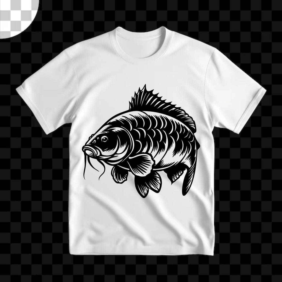 Carp Svg, Fishing Clipart, Gamefish Png, Game Fish Dxf, Carp Vector ...