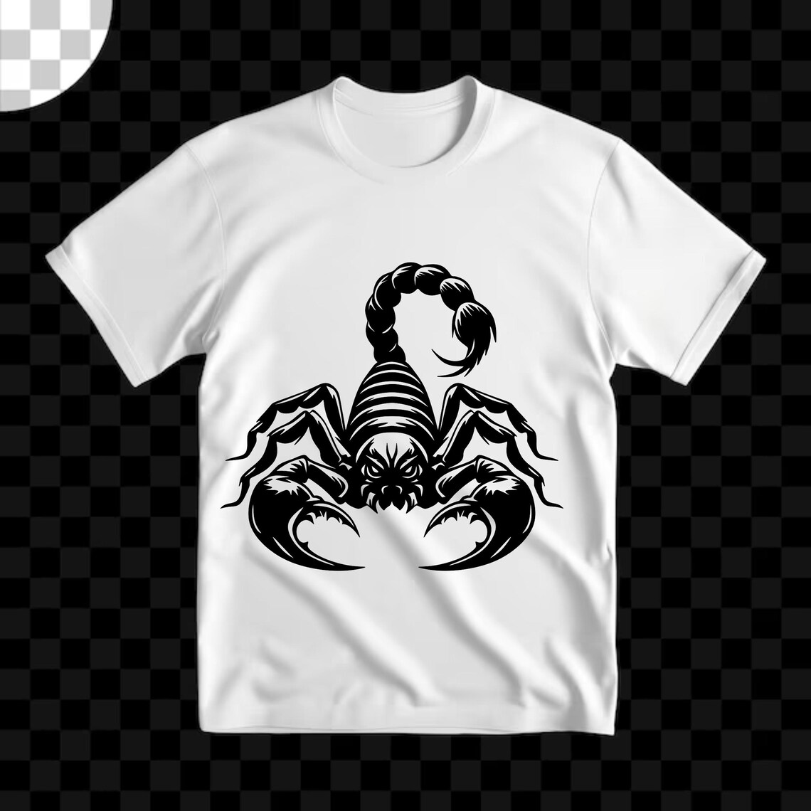 Scorpion Vector Art: Cut Files for Cricut, Silhouette (digital Download ...