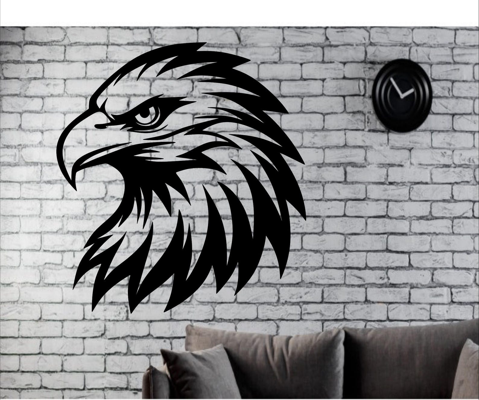 Eagle Head Svg - Pdf - Png - Dxf - Eagle Face - American Eagle ...