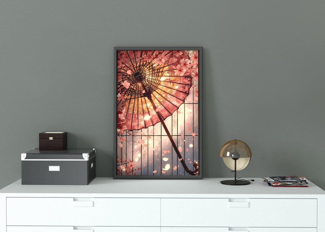 Japanese Wagasa Stained Glass Puzzle | 500 / 1000 / 2000 Pieces ...
